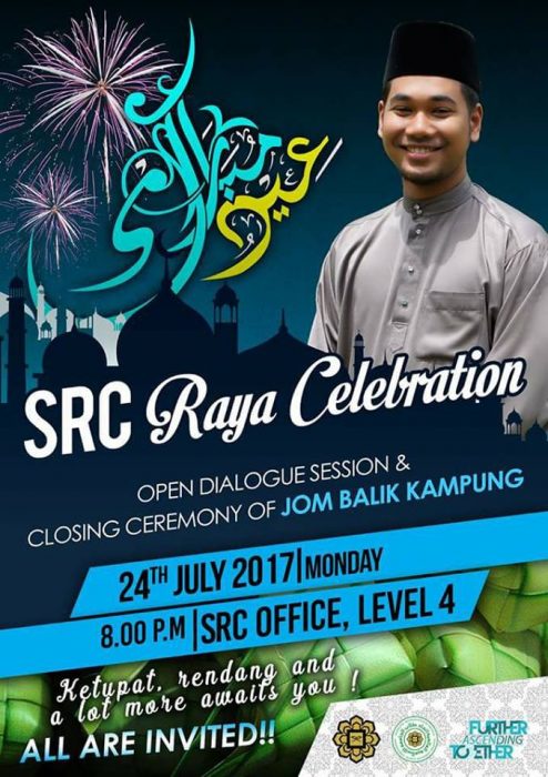SRC holds Raya celebration on Monday to mark end of Syawal – IIUM Today